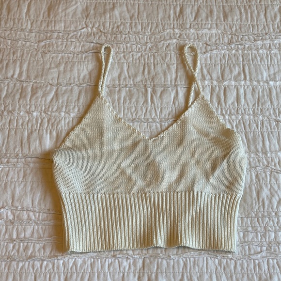 Forever 21 | Tops | Cropped Sweater Tank | Poshmark